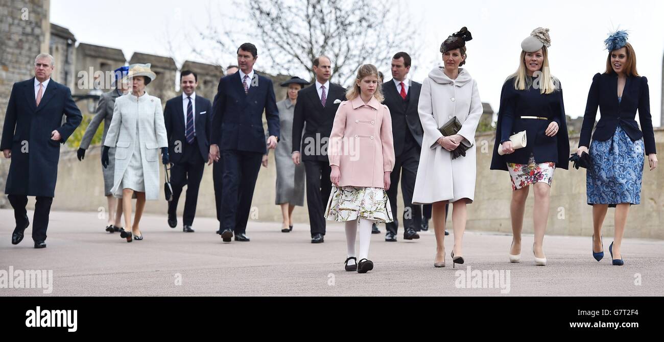 Lady louise windsor easter hi-res stock photography and images - Alamy