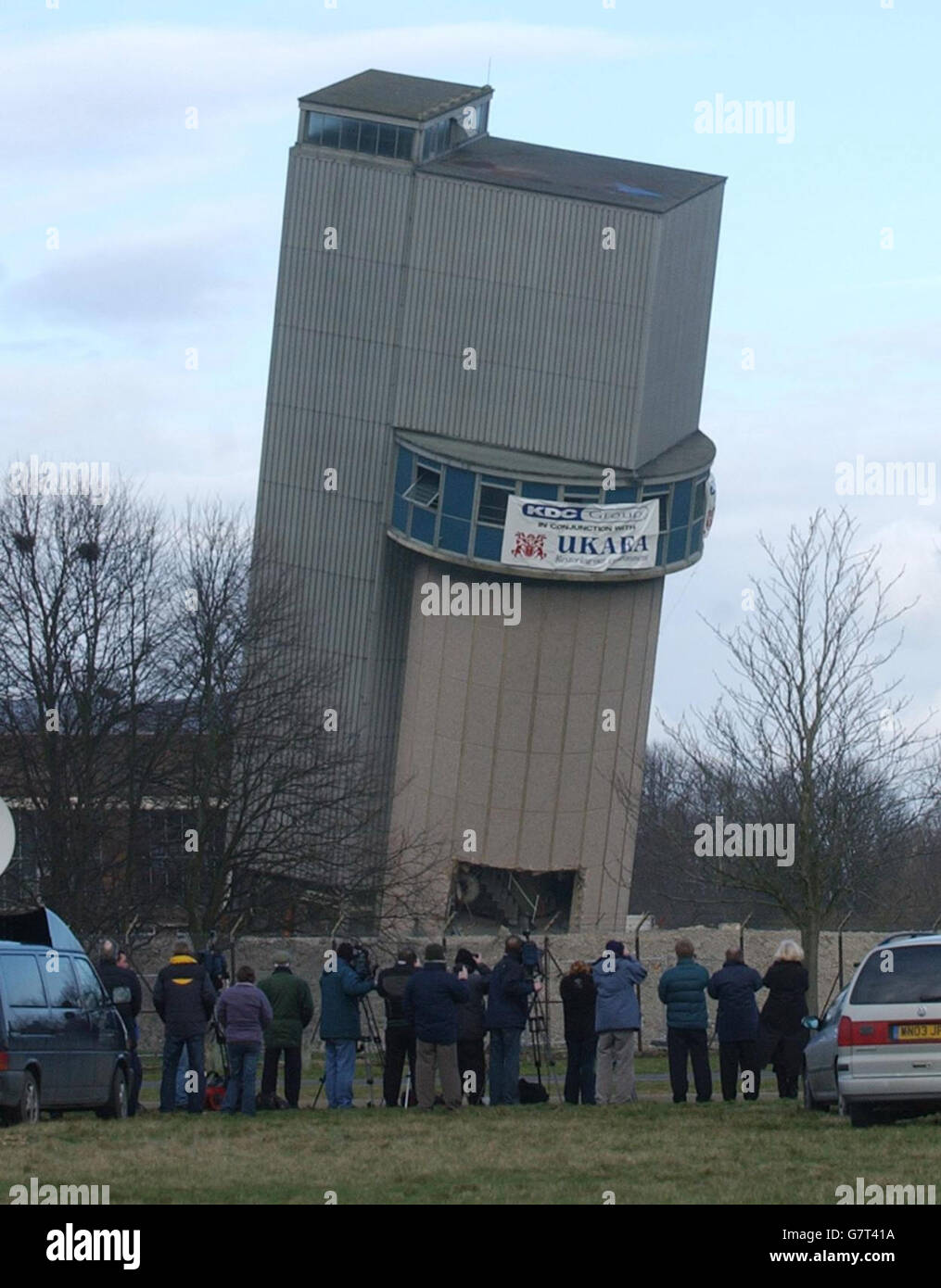 The Tandem Generator Demolition Stock Photo - Alamy