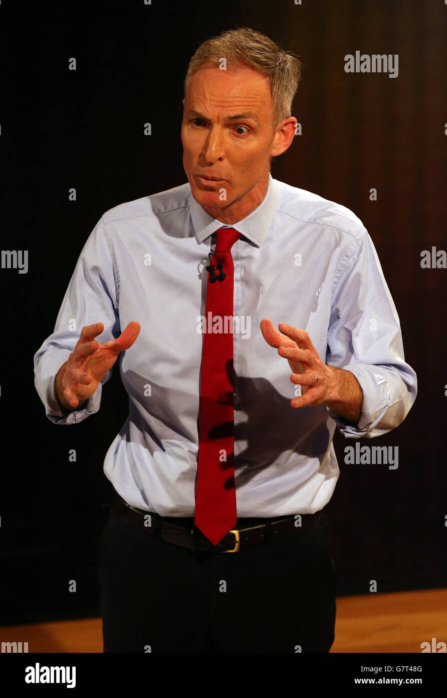 Scottish Labour leader Jim Murphy speaks during the Scotland Debates ...