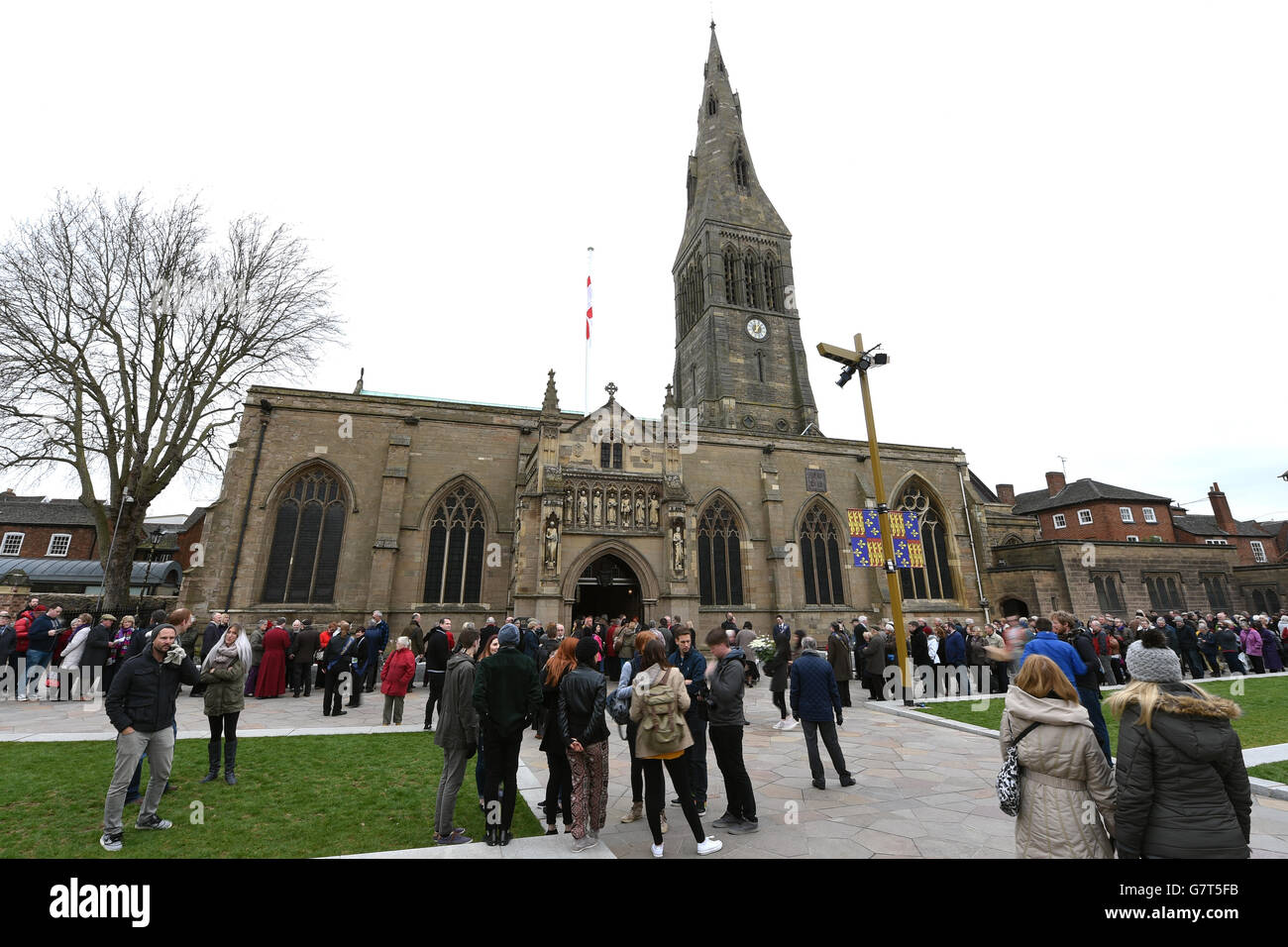 Richard III reburial Stock Photo - Alamy