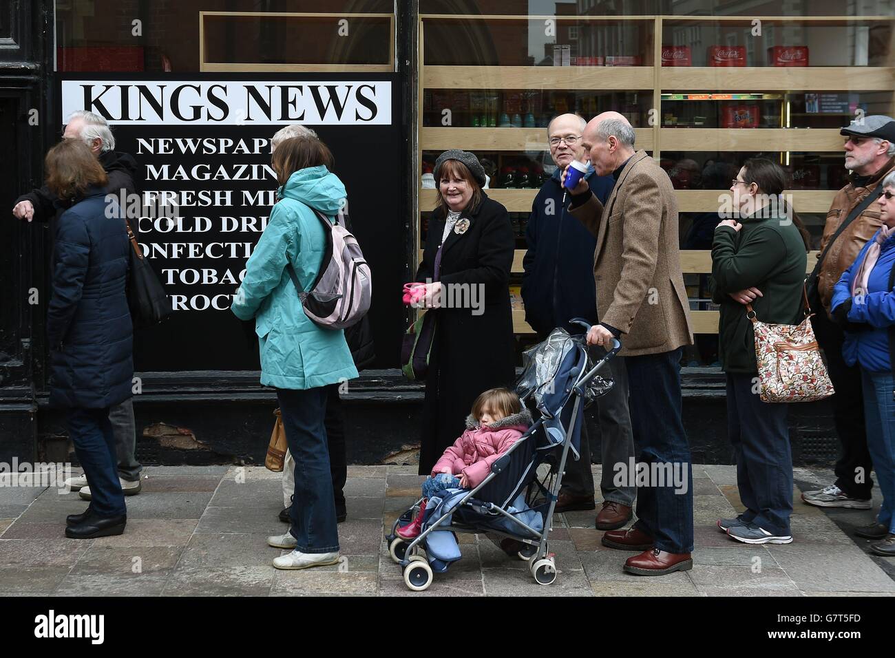 Richard III reburial Stock Photo - Alamy