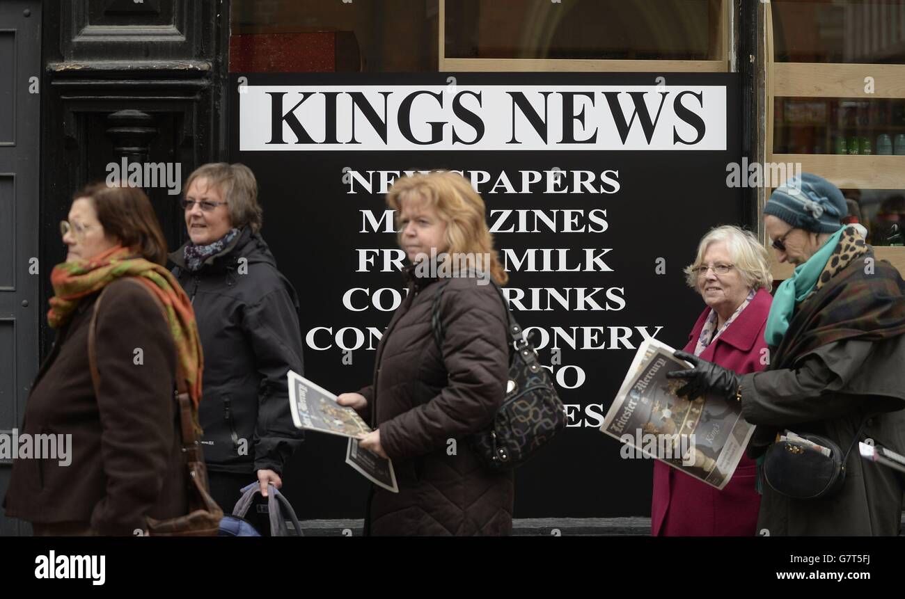 Richard III reburial Stock Photo - Alamy