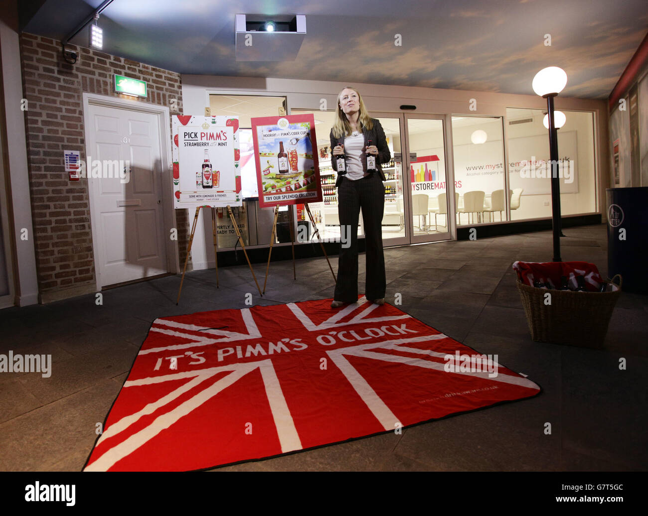 Diageo GB Innovation Showcase Stock Photo - Alamy