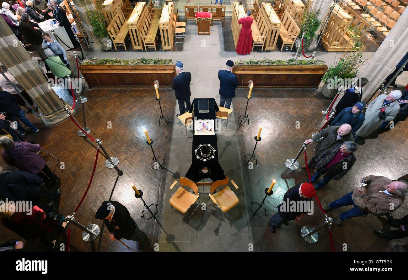 Richard III reburial Stock Photo - Alamy