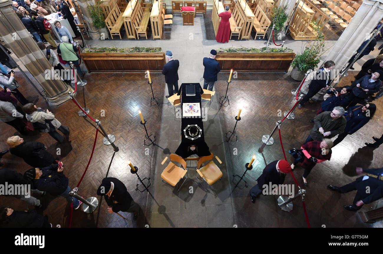 Richard III reburial Stock Photo - Alamy