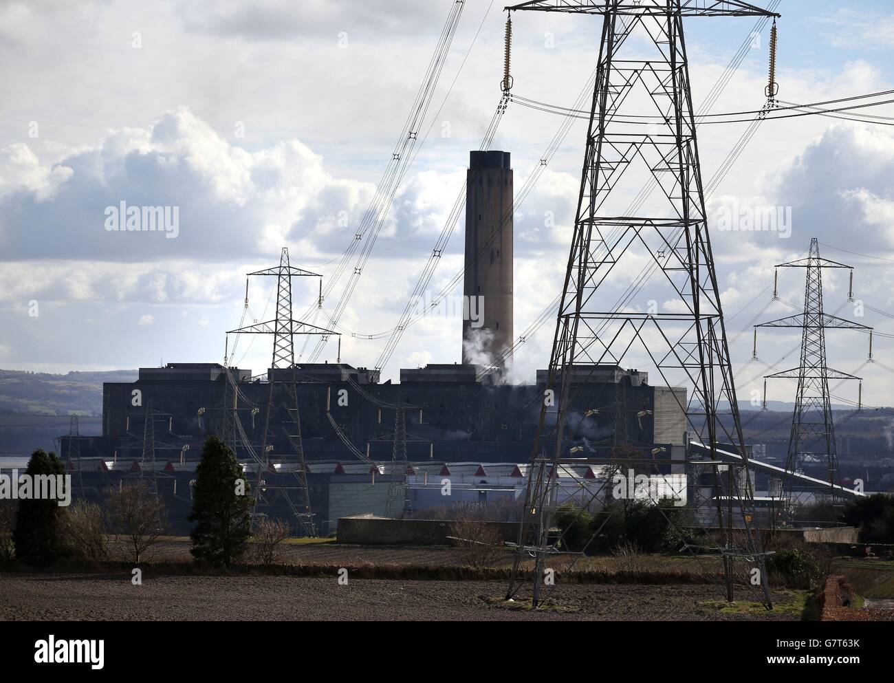 Longannet Power Station Stock Photo - Alamy