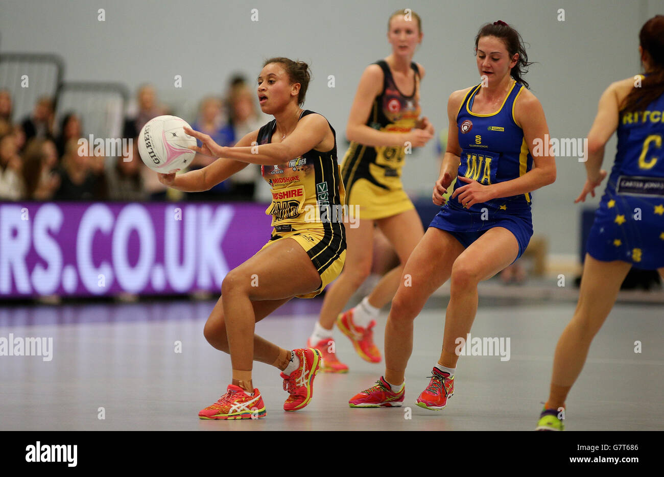 Laura malcolm of manchester thunder hi-res stock photography and images ...