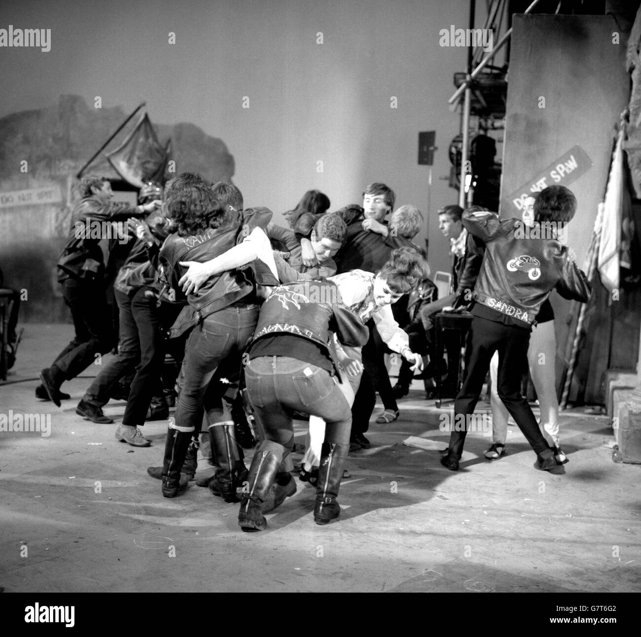 Mods and rockers hi-res stock photography and images - Alamy