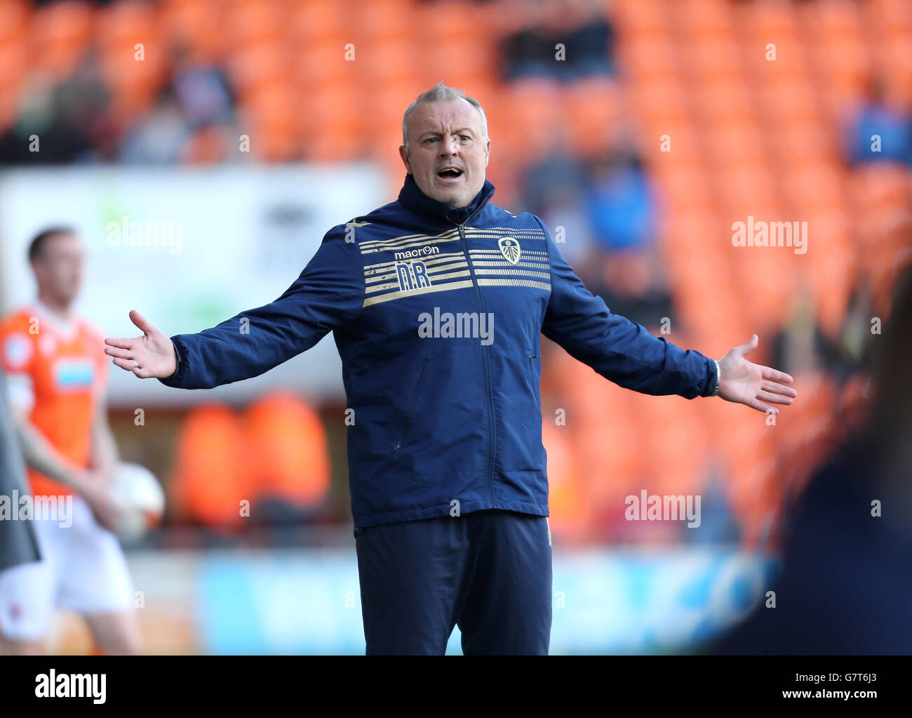 Soccer Football League Championship Blackpool Leeds United Bloomfield ...