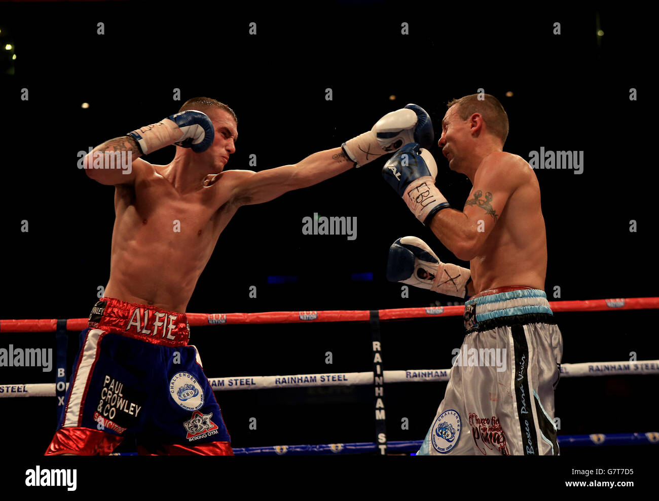 Kevin Satchell (left) and Valery Yanchy at the Liverpool Echo Arena ...