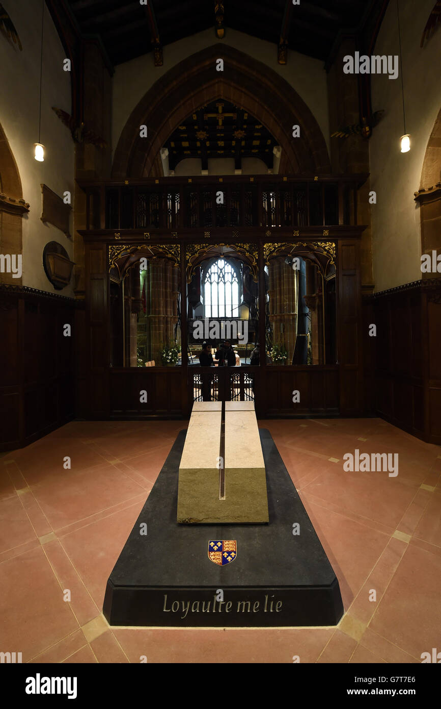 Richard III reburial Stock Photo - Alamy