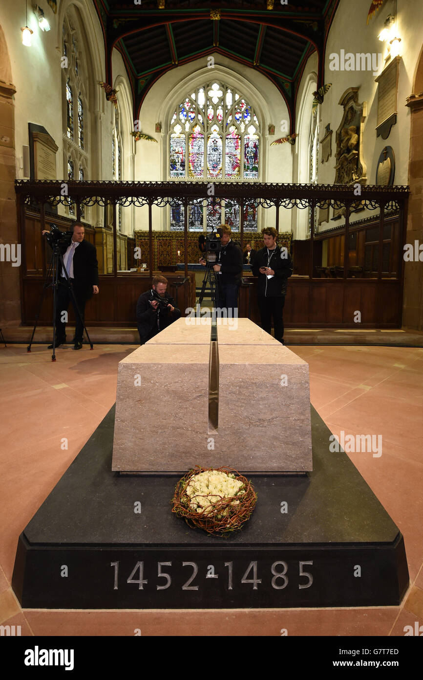 Richard III reburial Stock Photo - Alamy