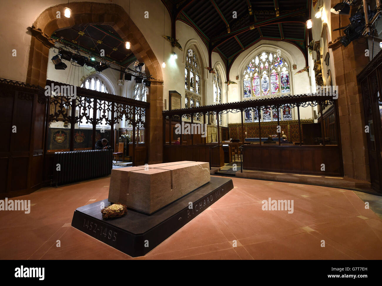 Richard III reburial Stock Photo - Alamy