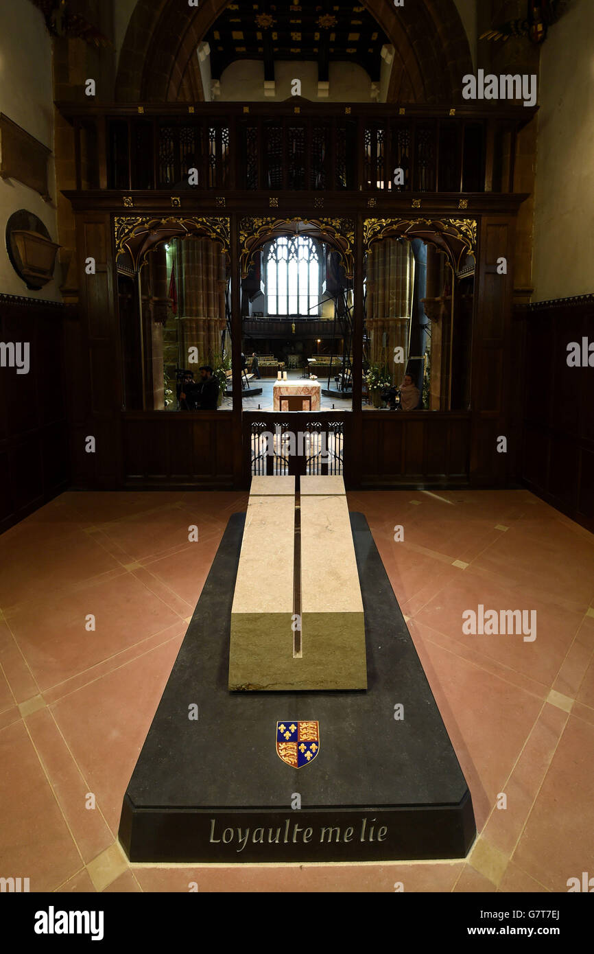 Richard III reburial Stock Photo - Alamy