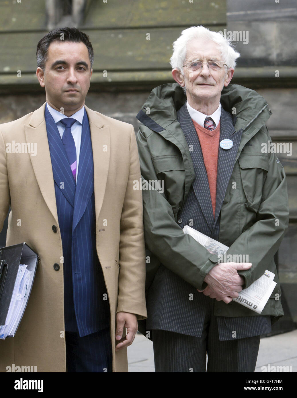 Dr Jim Swire (right), the father of Flora Swire who died in the bombing ...