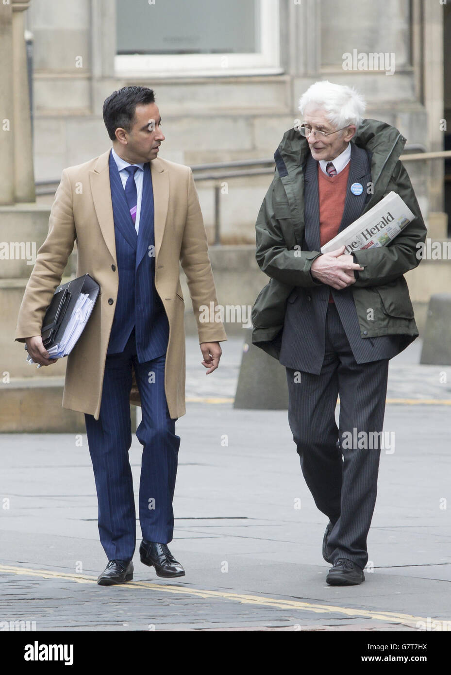 Dr Jim Swire (right), the father of Flora Swire who died in the bombing ...
