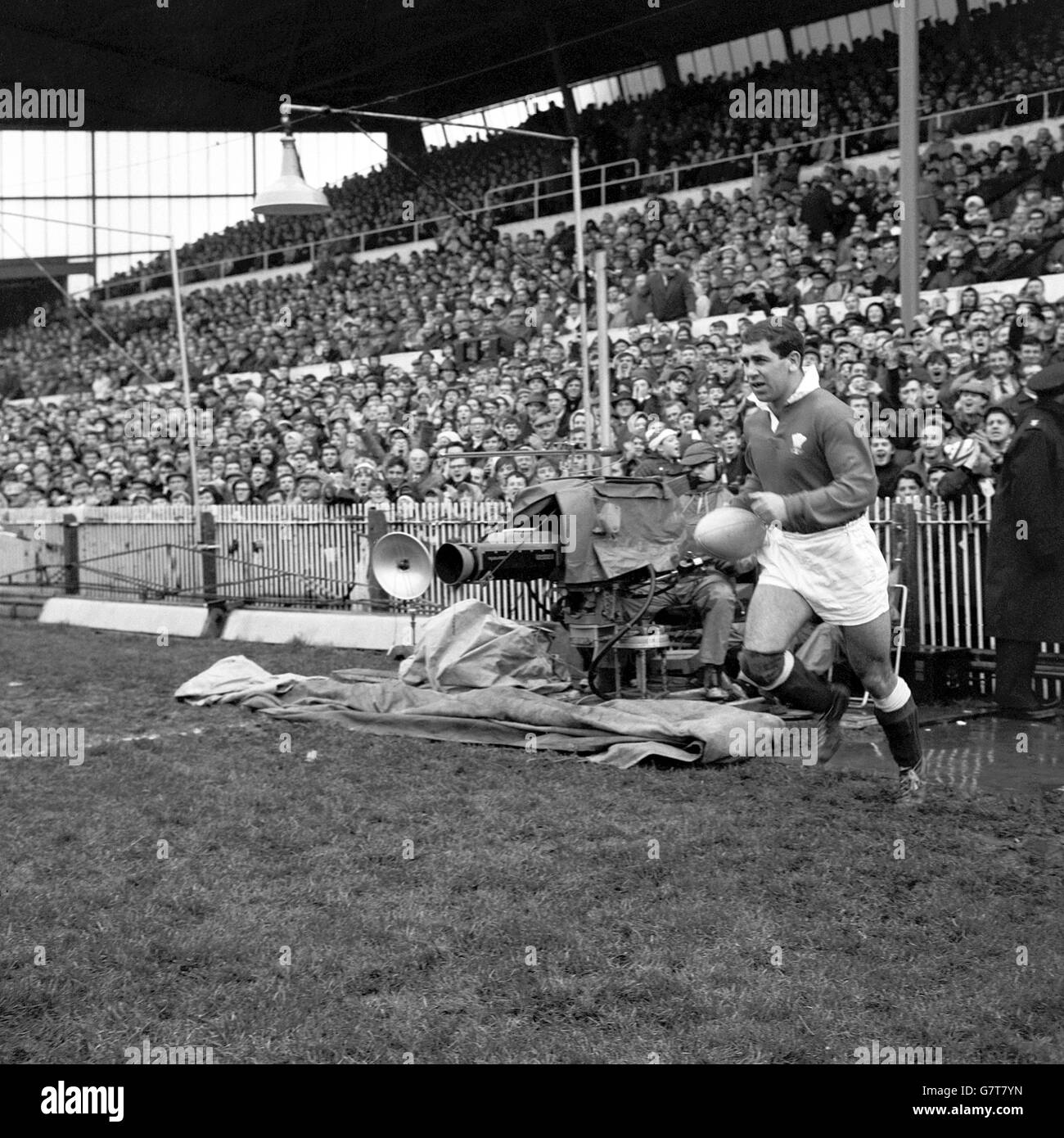 Rugby Union - Tour Match - Wales v New Zealand. Norman Gale, Wales ...