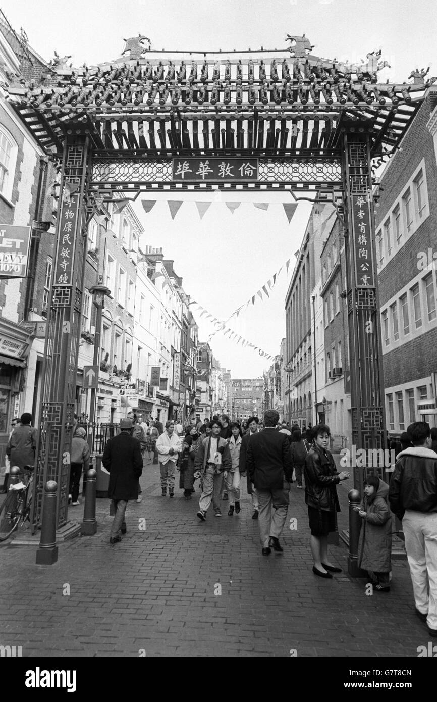 Chinatown - Soho, London Stock Photo - Alamy