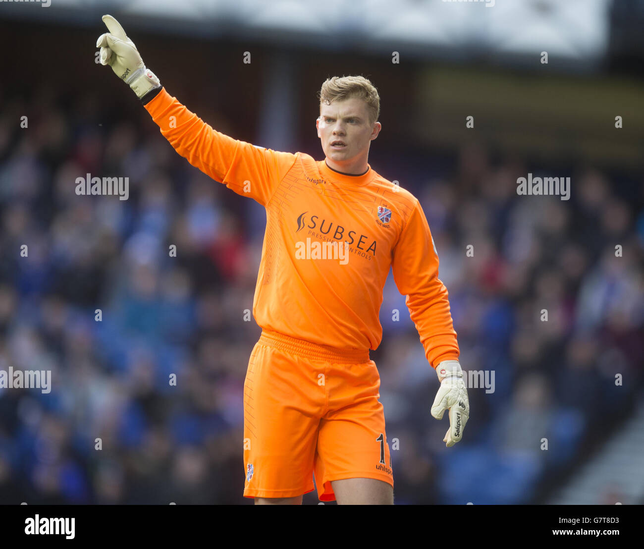 Cowdenbeath robbie thomson during the scottish championship match at ...