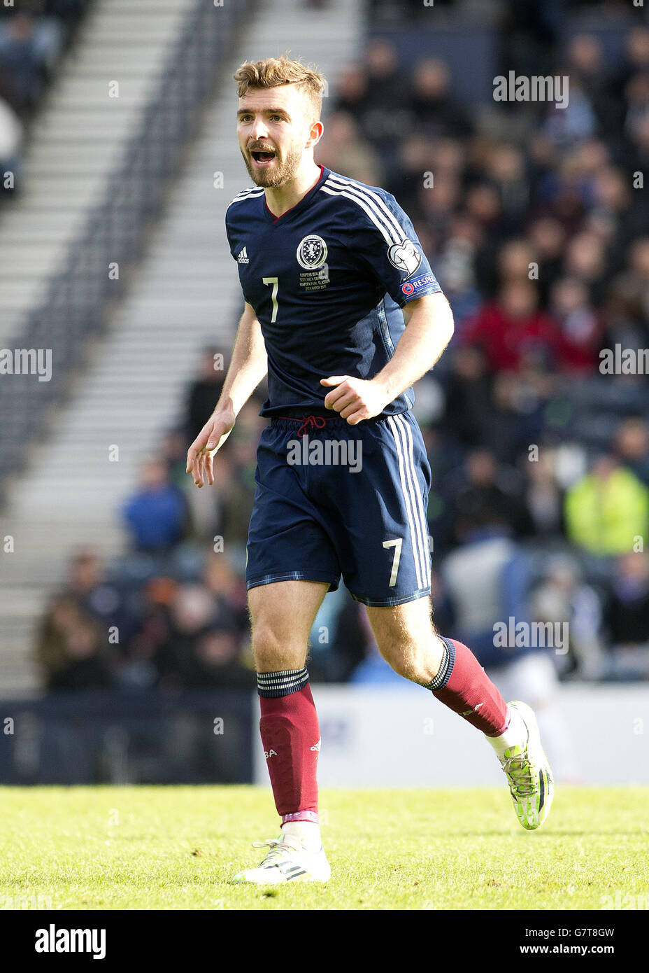 Scotland's James Morrison during the UEFA Euro 2016 Qualifier at ...