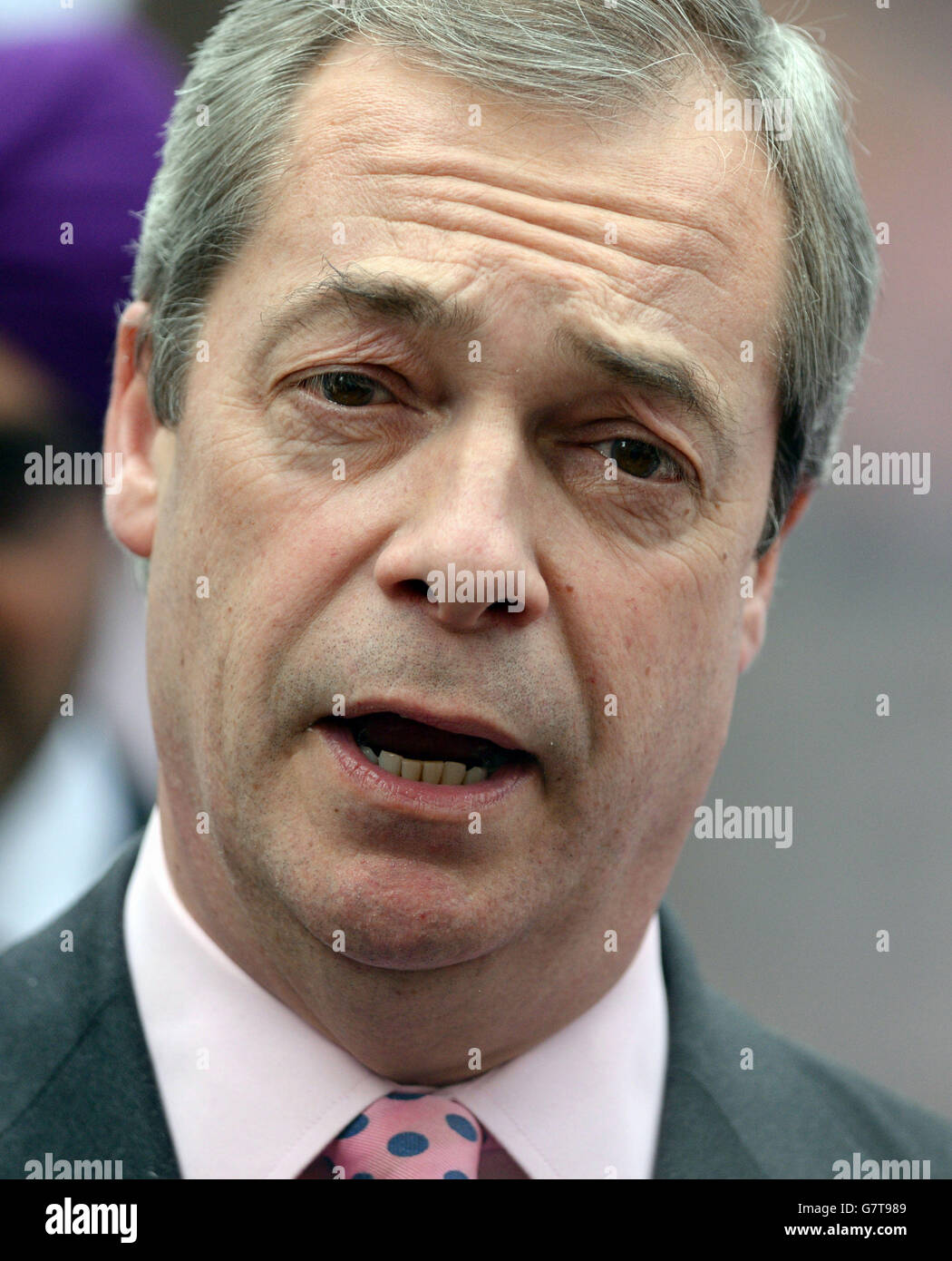 Ukip leader Nigel Farage unveils his party's Pledges to Britain during ...
