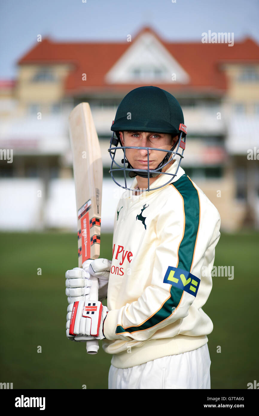 Cricket - 2015 Nottinghamshire CC Media Day - Trent Bridge. James ...