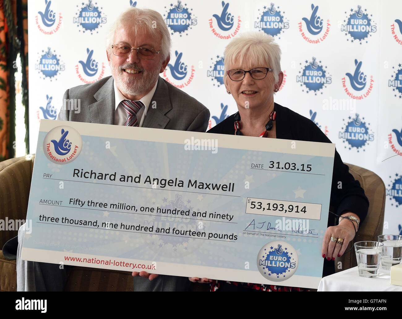Richard and angela maxwell hi-res stock photography and images - Alamy