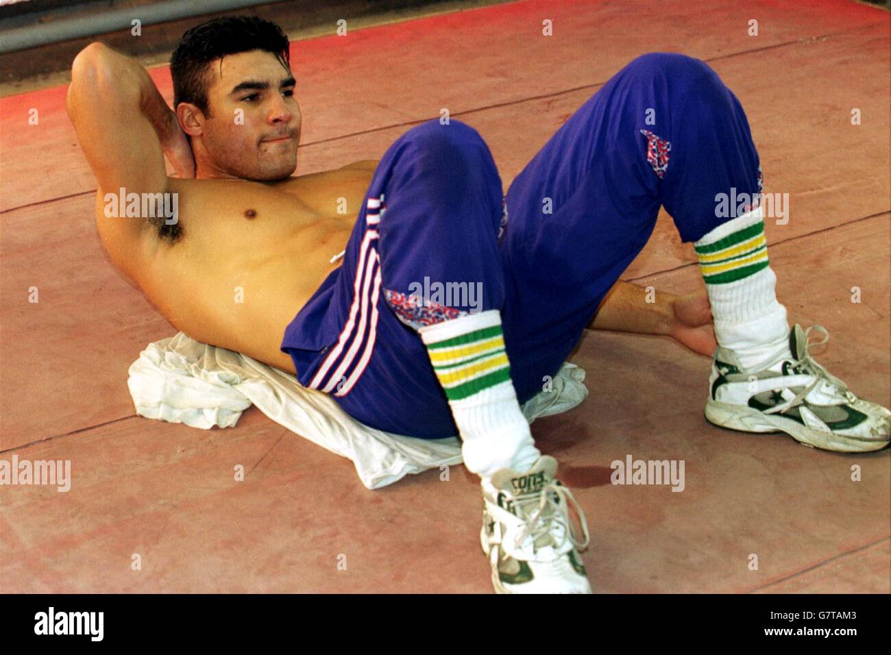 Boxing ... Robin Reid Stock Photo - Alamy