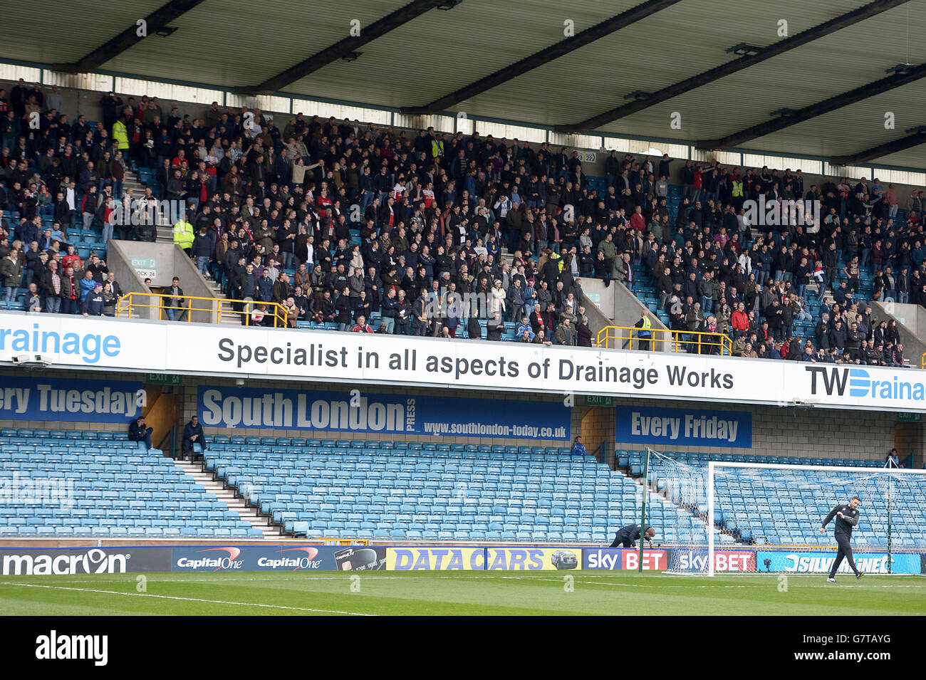 Soccer football league championship millwall charlton athletic the den ...