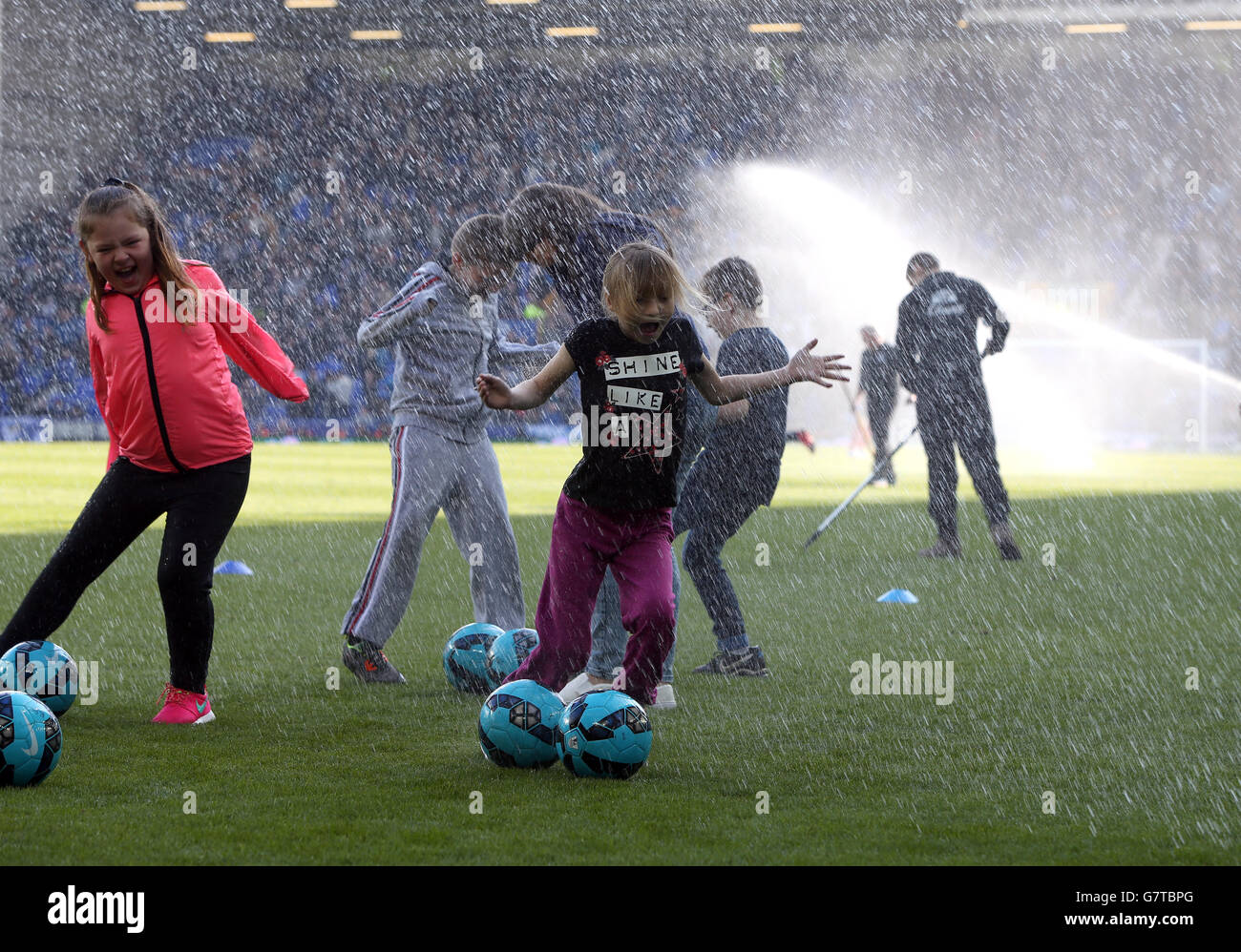 Football pitch sprinklers hi-res stock photography and images - Alamy