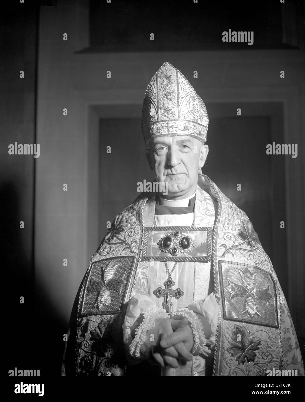 Religion - Dr. Geoffrey Fisher - Archbishop of Canterbury - Lambeth ...