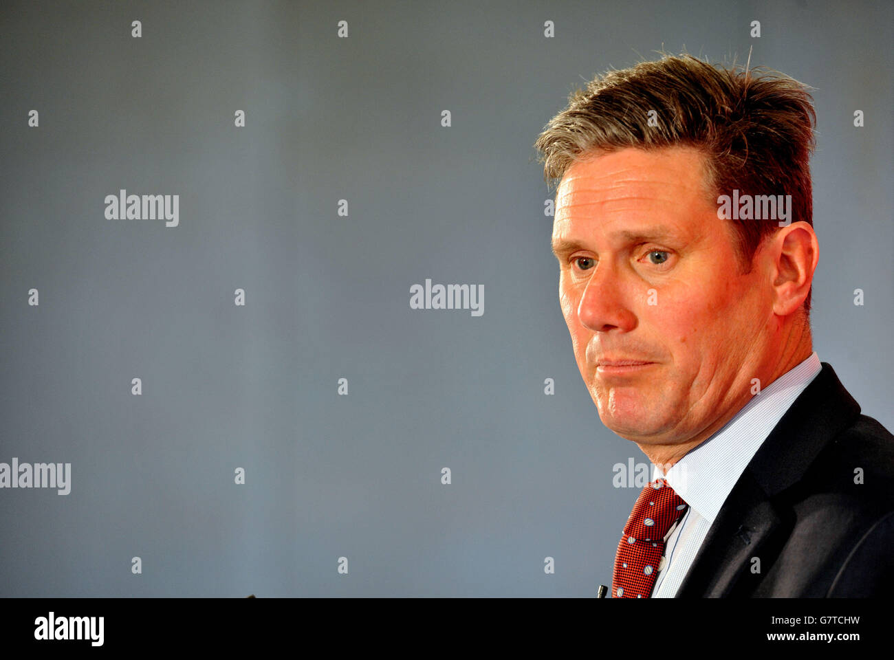 Keir Starmer, Labour candidate for Holborn and St Pancras speaks during ...