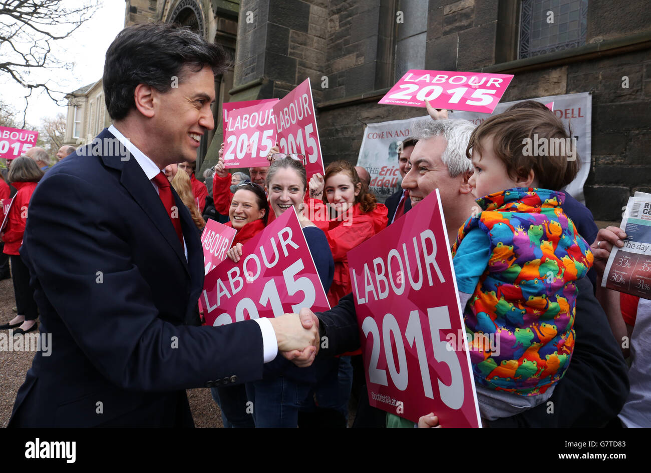 General Election 2015 campaign - April 10th Stock Photo - Alamy