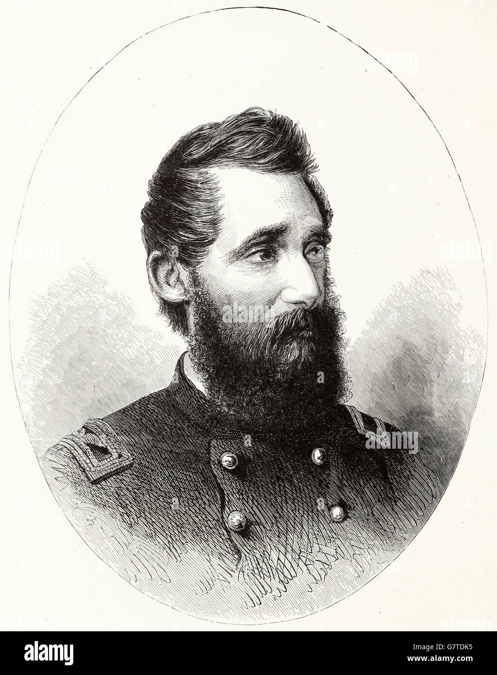 General Benjamin H Grierson, USA Civil War Stock Photo - Alamy