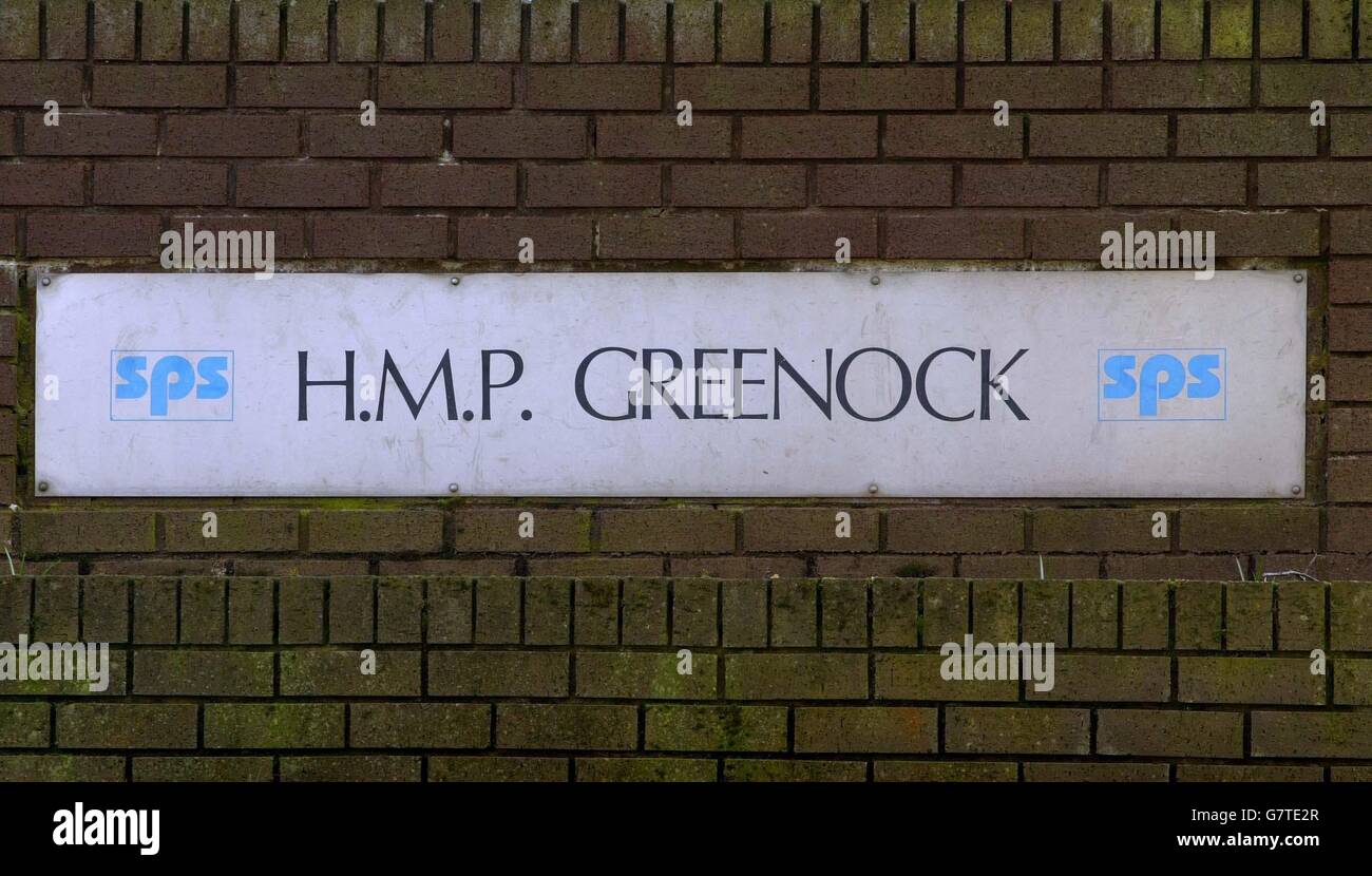 HM Prison Greenock in Inverclyde, where Lockerbie bomber, Abdelbaset ...