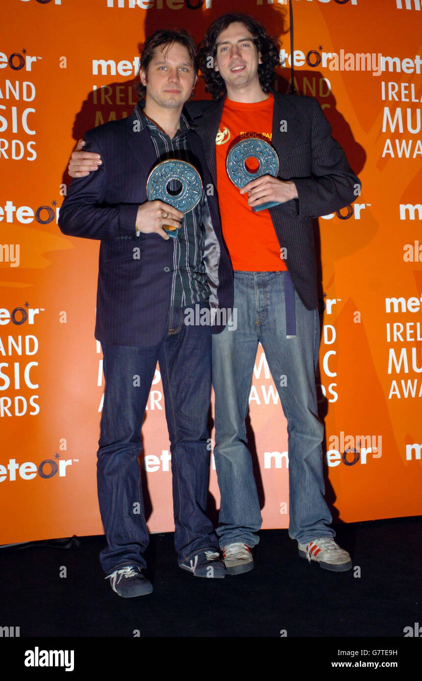 2005 Meteor Ireland Music Awards - The Point Depot Stock Photo - Alamy