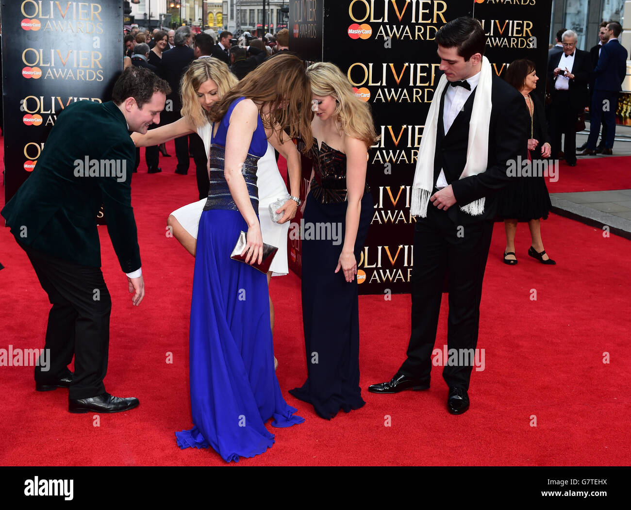 Gary Trainor, Glynis Barber, Katie Brayben, Lorna Want, and Ian Stewart ...