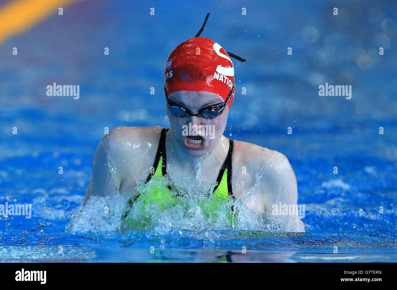 Rachel Taylor during the women's 200m breaststroke heats during the ...