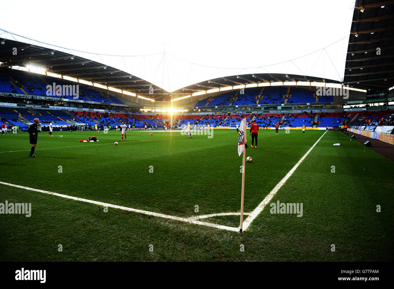 Macron stadium hi-res stock photography and images - Alamy
