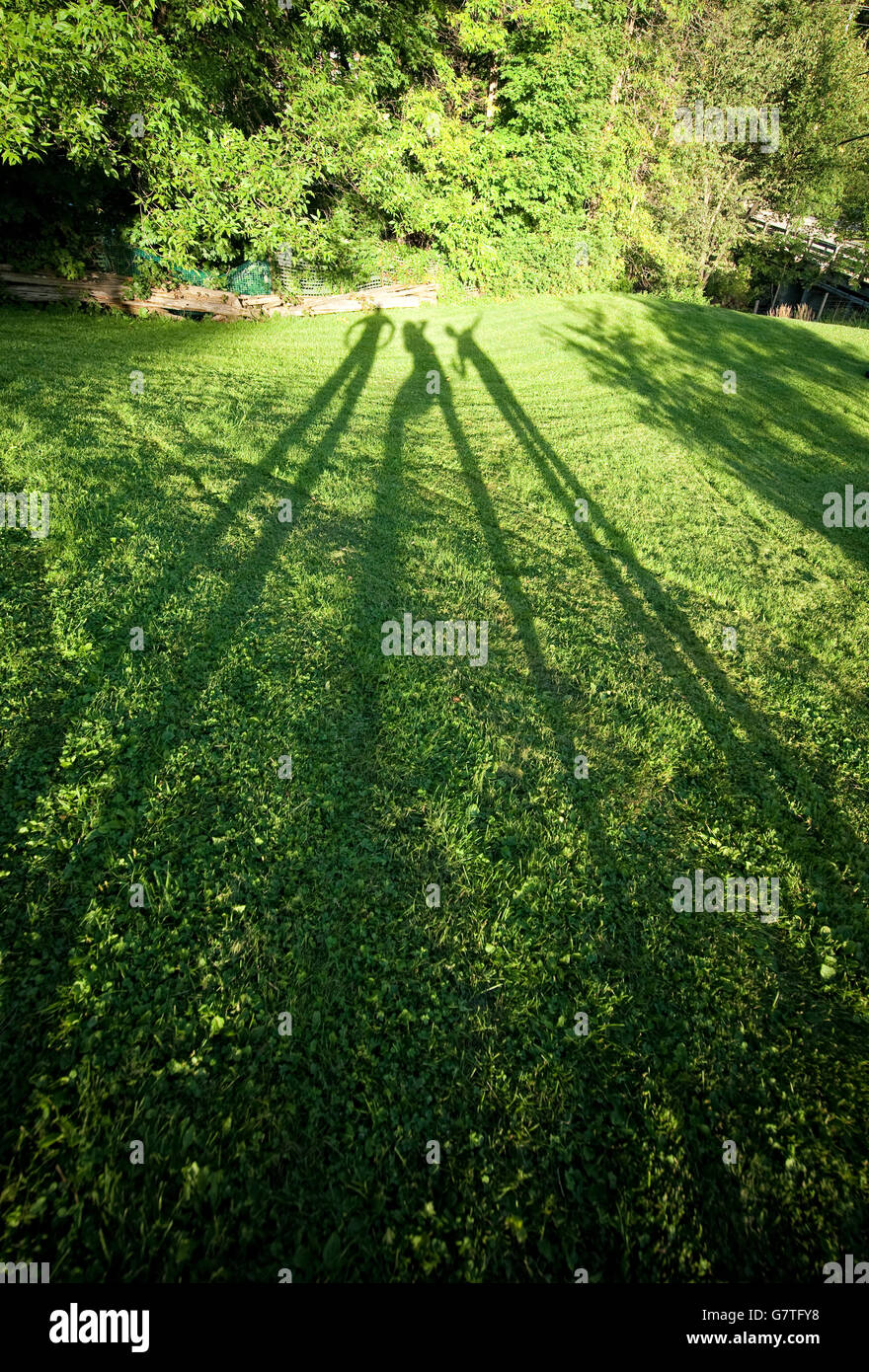 Playing with Shadows Stock Photo - Alamy