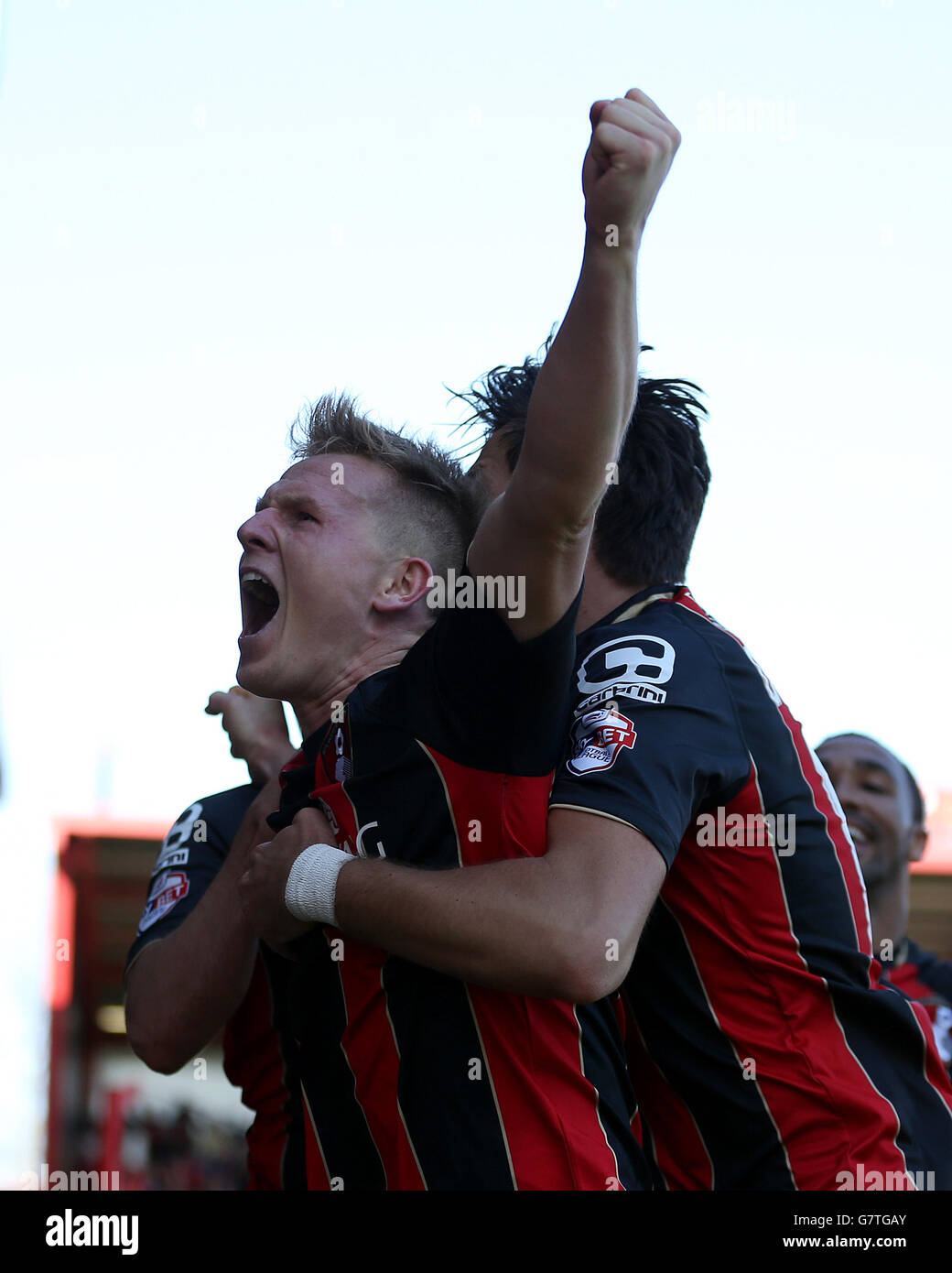 AFC Bournemouth's Matt Ritchie celebrates scoring his sides second goal ...