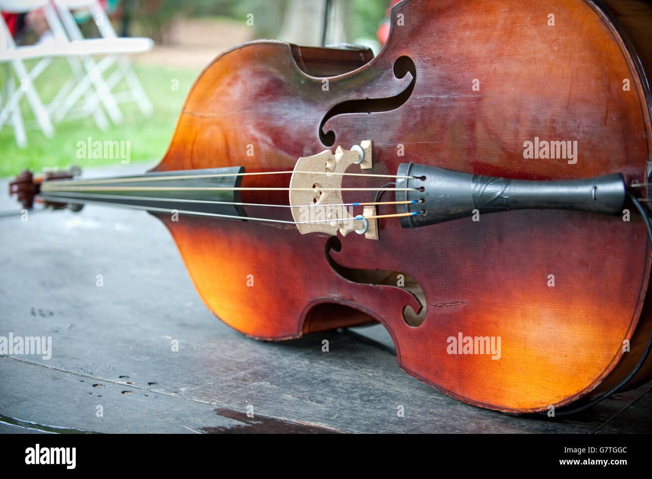 Double Bass Contrabass Stock Photo - Alamy