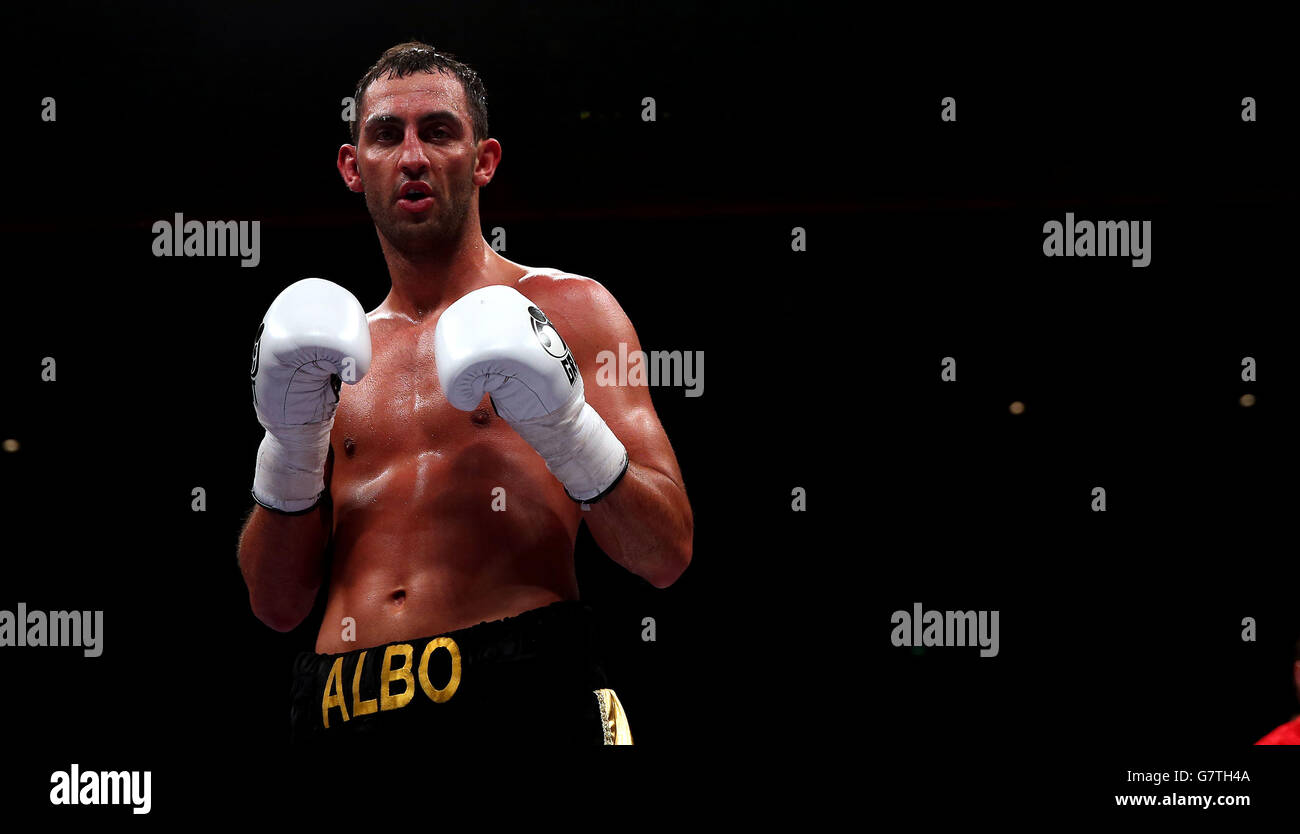 Joe Selkirk after beating Yuir Pompilio in the International Light ...