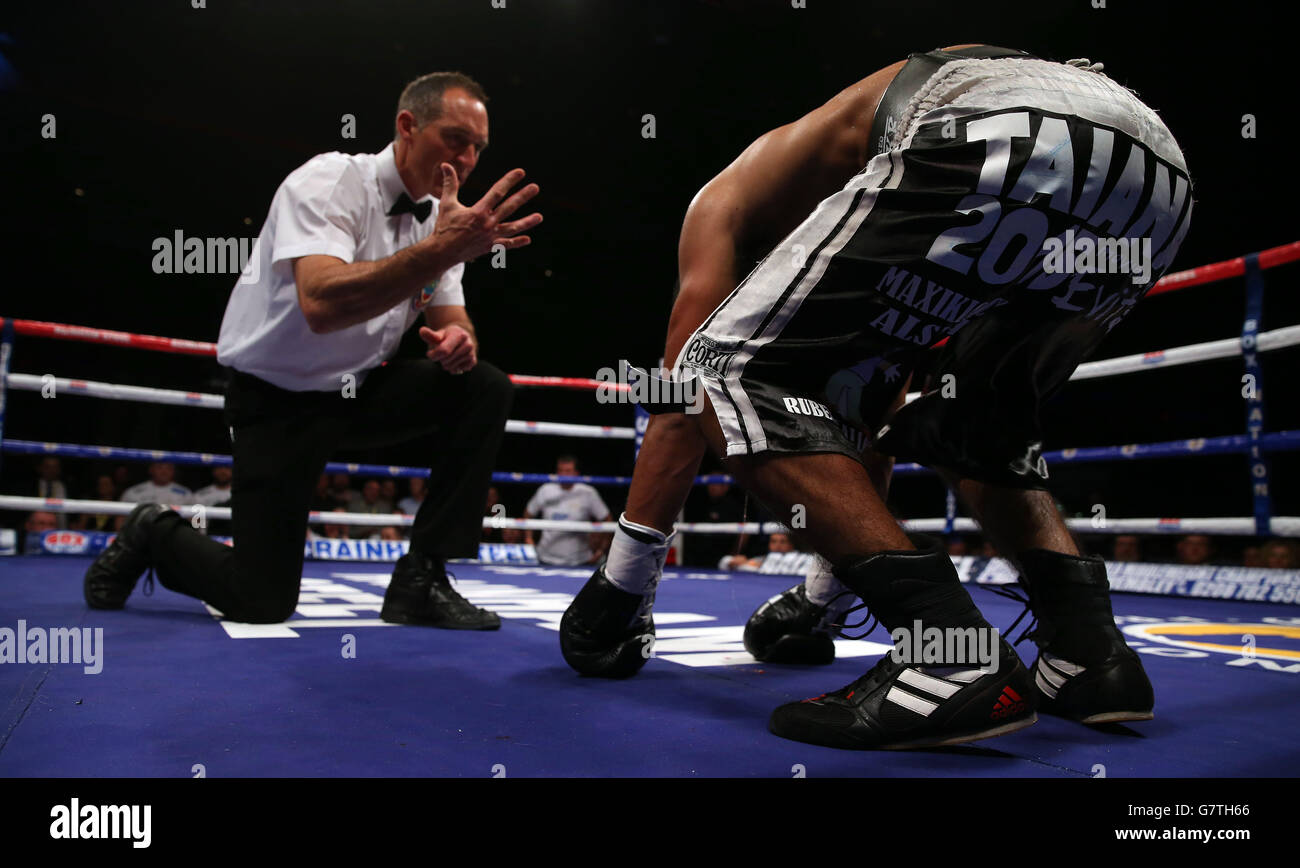 Boxing - Liverpool Echo Arena Stock Photo - Alamy
