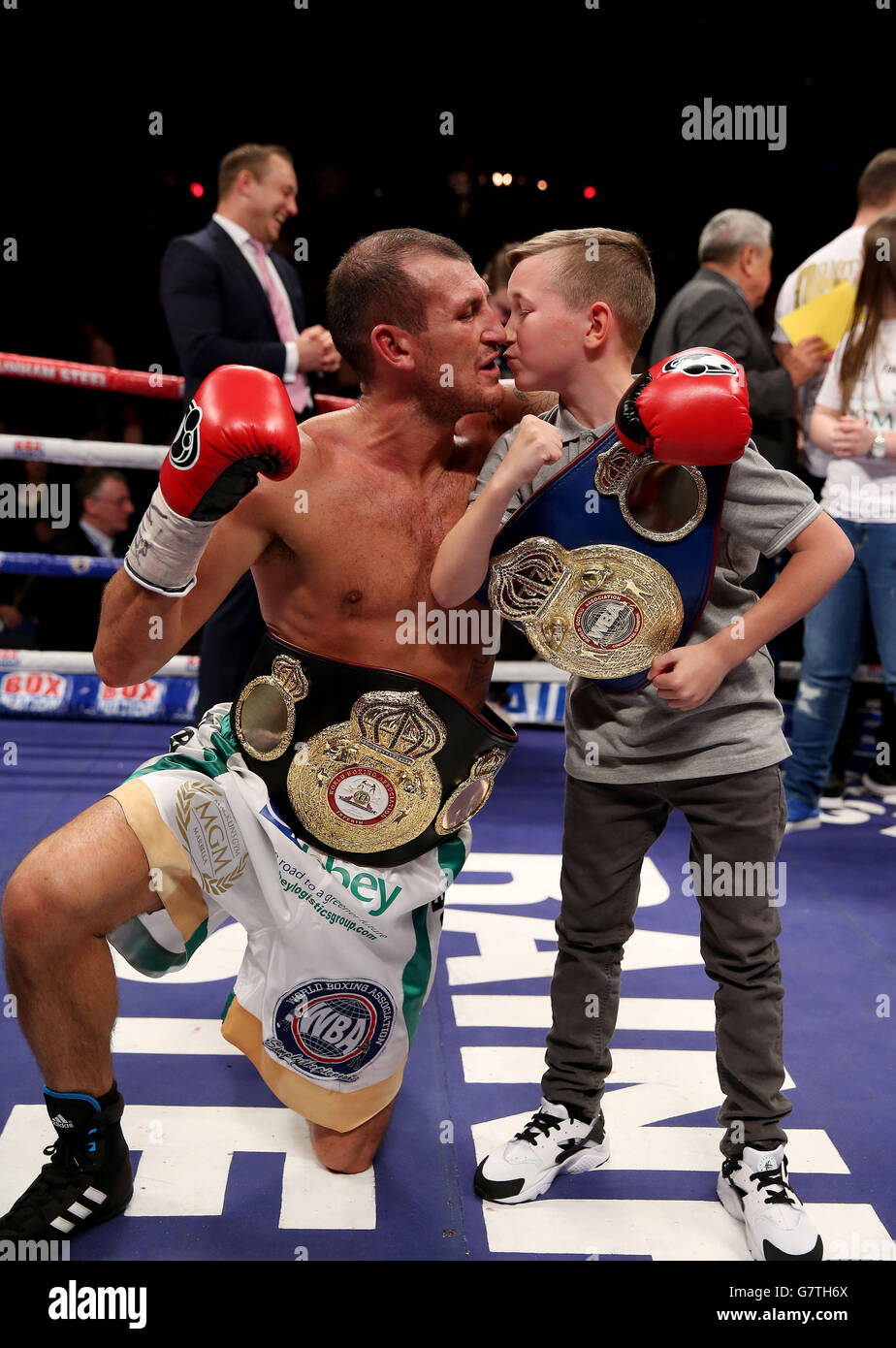 Boxing - Liverpool Echo Arena Stock Photo - Alamy