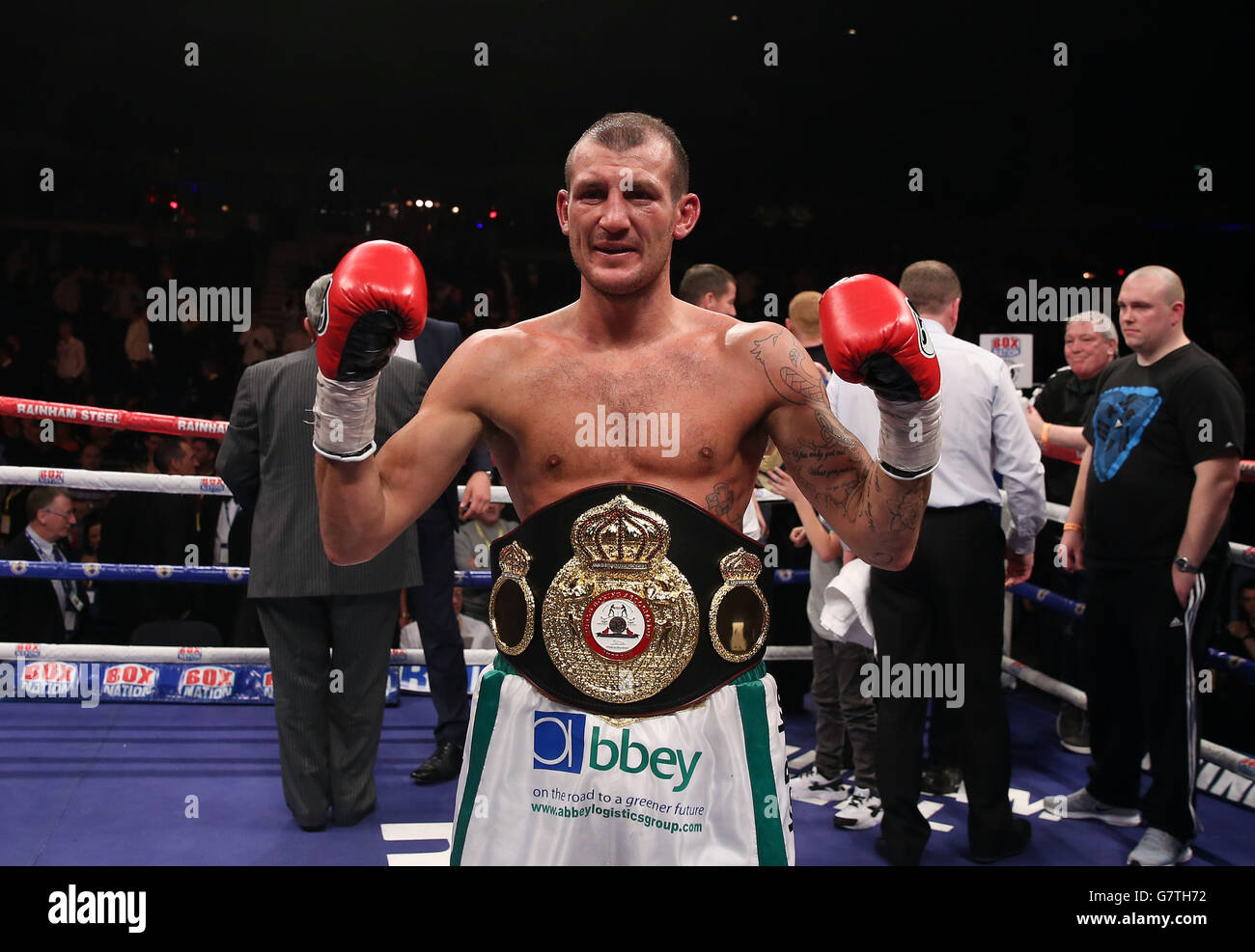 Boxing - Liverpool Echo Arena Stock Photo - Alamy