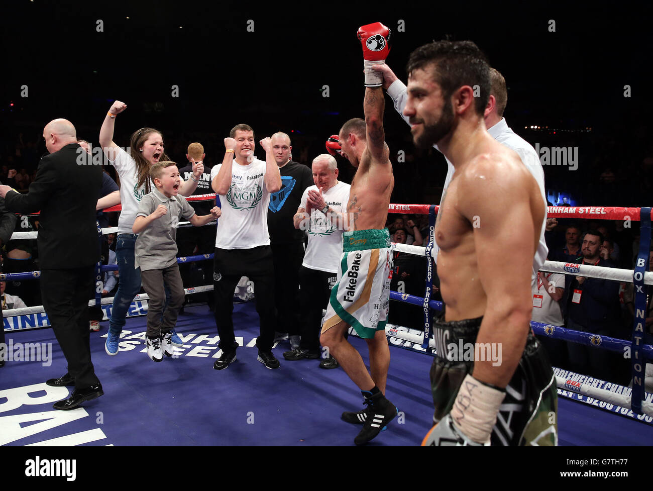 Boxing - Liverpool Echo Arena Stock Photo - Alamy
