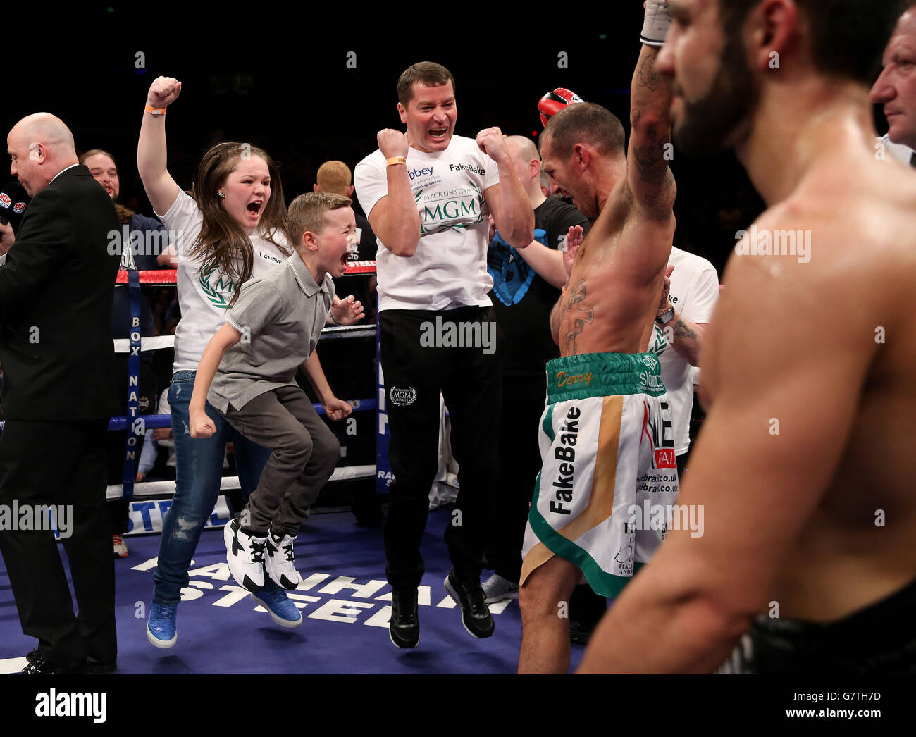 Boxing - Liverpool Echo Arena Stock Photo - Alamy