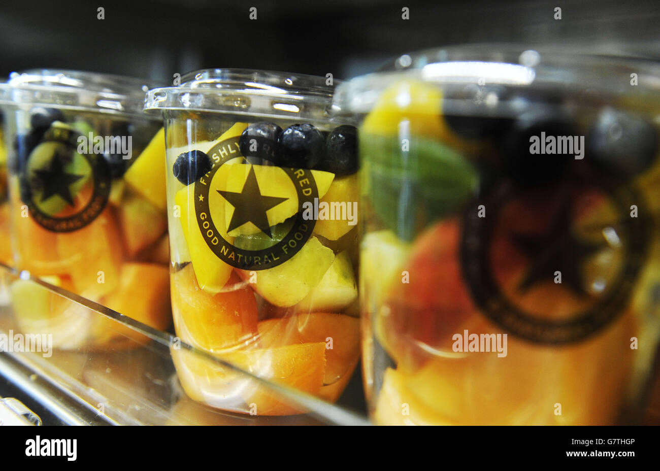 Pret A Manger - stock. Stock photo of Pret A Manger food items on ...