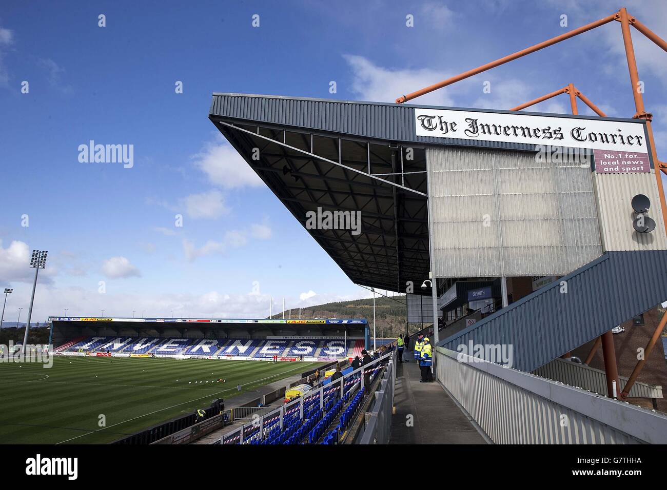 2015 inverness ct v celtic gv general view hi-res stock photography and ...